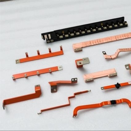การประมวลผล แบตเตอรี่ Connector เชื่อมต่อกับ Bus Bar Auto EV Busbar
